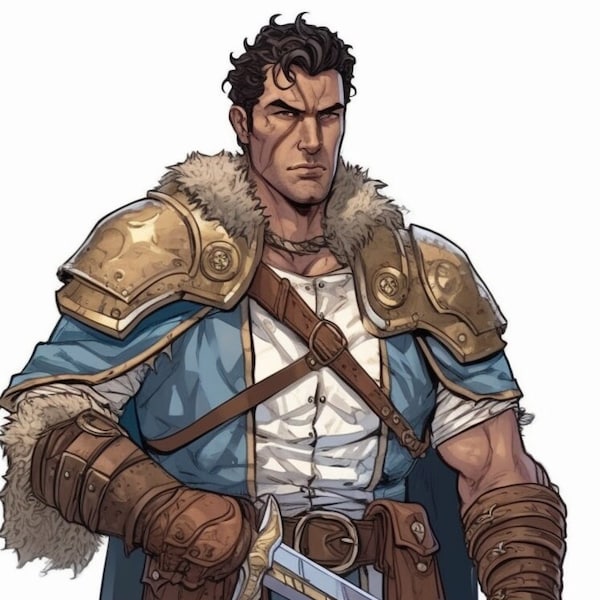 Dnd Human Battle - Etsy