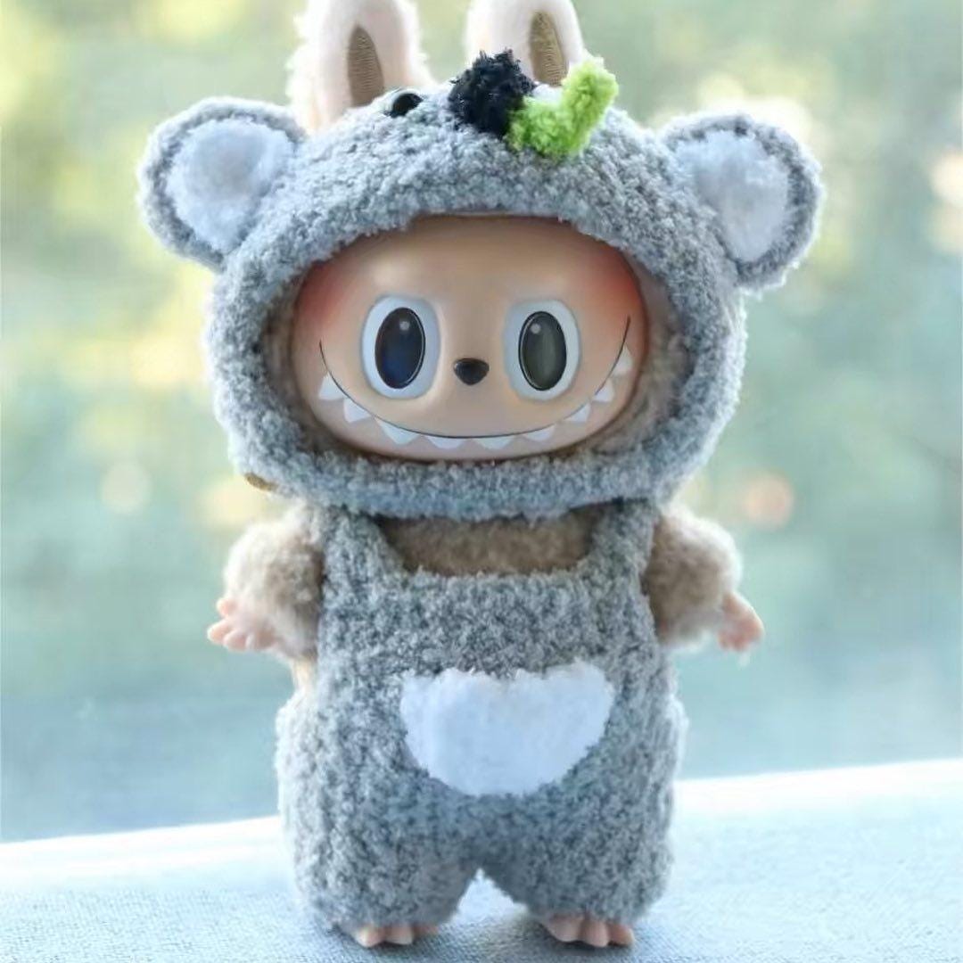 Labubu Crochet Clothes Koala Set 17cm - Etsy