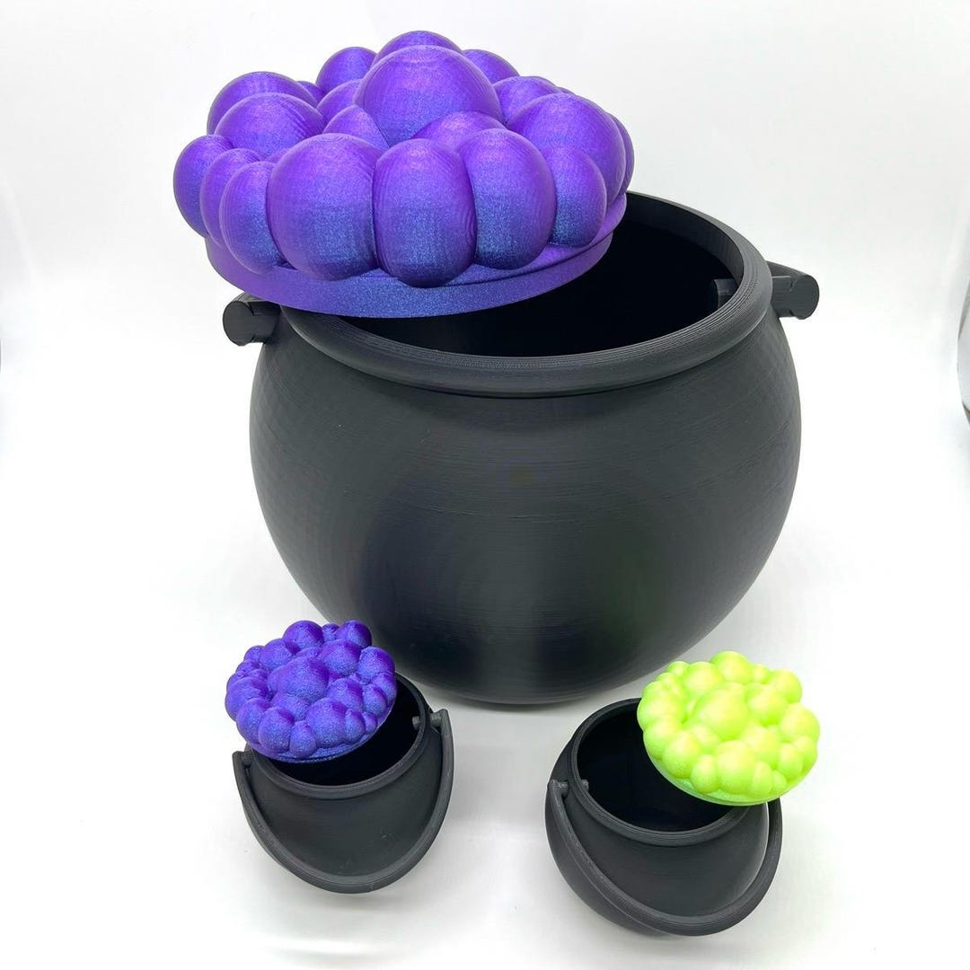 Bubbling Cauldron Container With Lid Small and Large Size Available - Etsy
