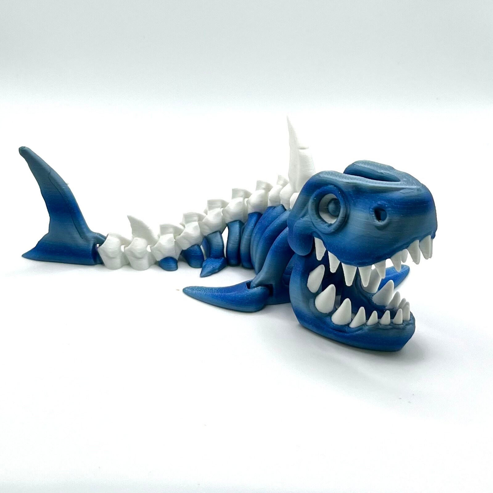 Articulating Shark Skeleton Figurine - Etsy