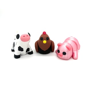 3d Printed Articulating Animal Packs, Farm Pack, Dino Pack, Sea Life ...
