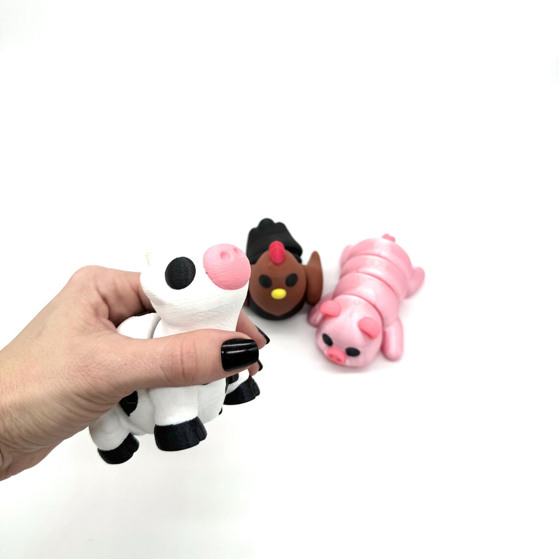 3d Printed Articulating Animal Packs, Farm Pack, Dino Pack, Sea Life ...