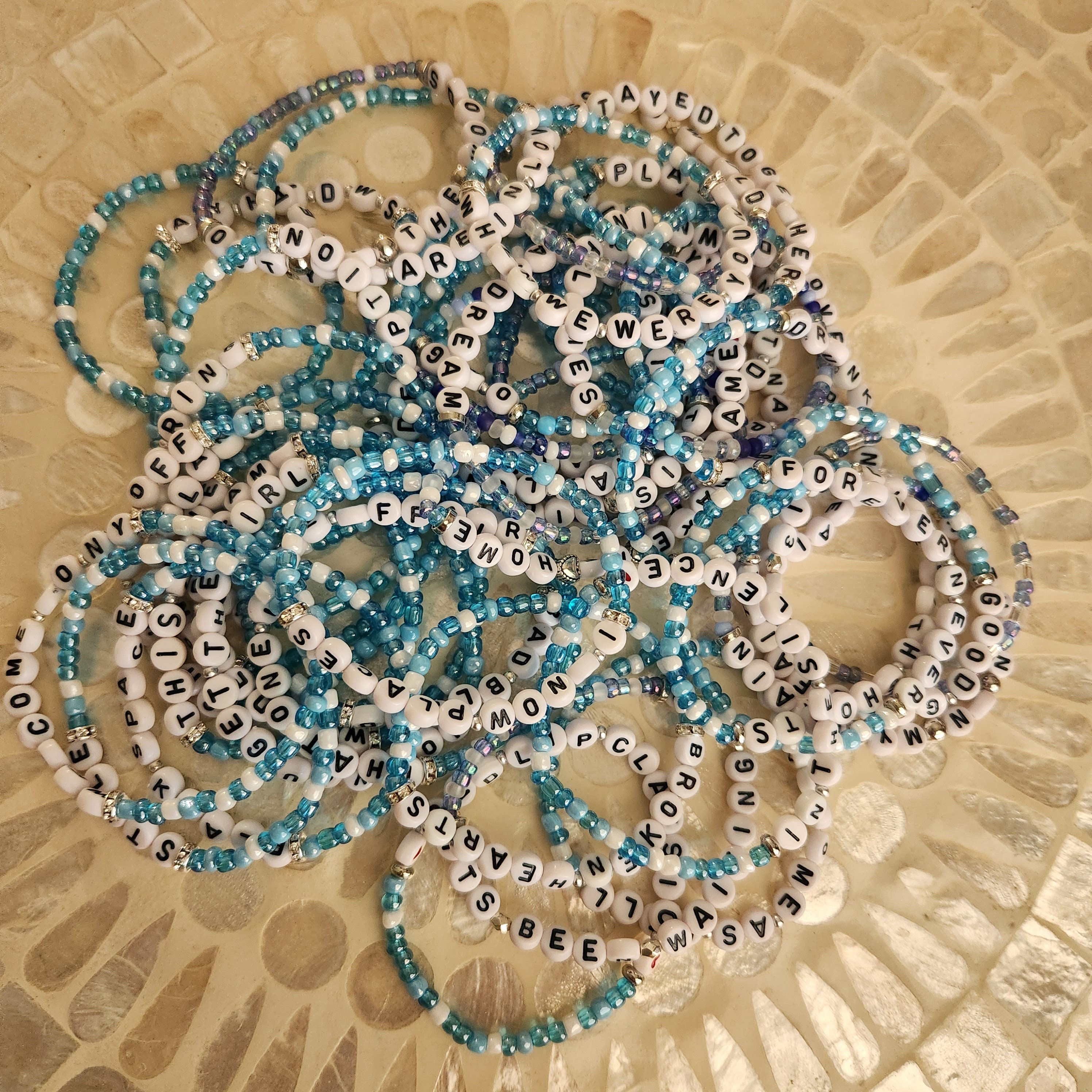 Taylor Swift Era's Friendship Bracelets, Swiftie Bracelets, Era's Tour ...