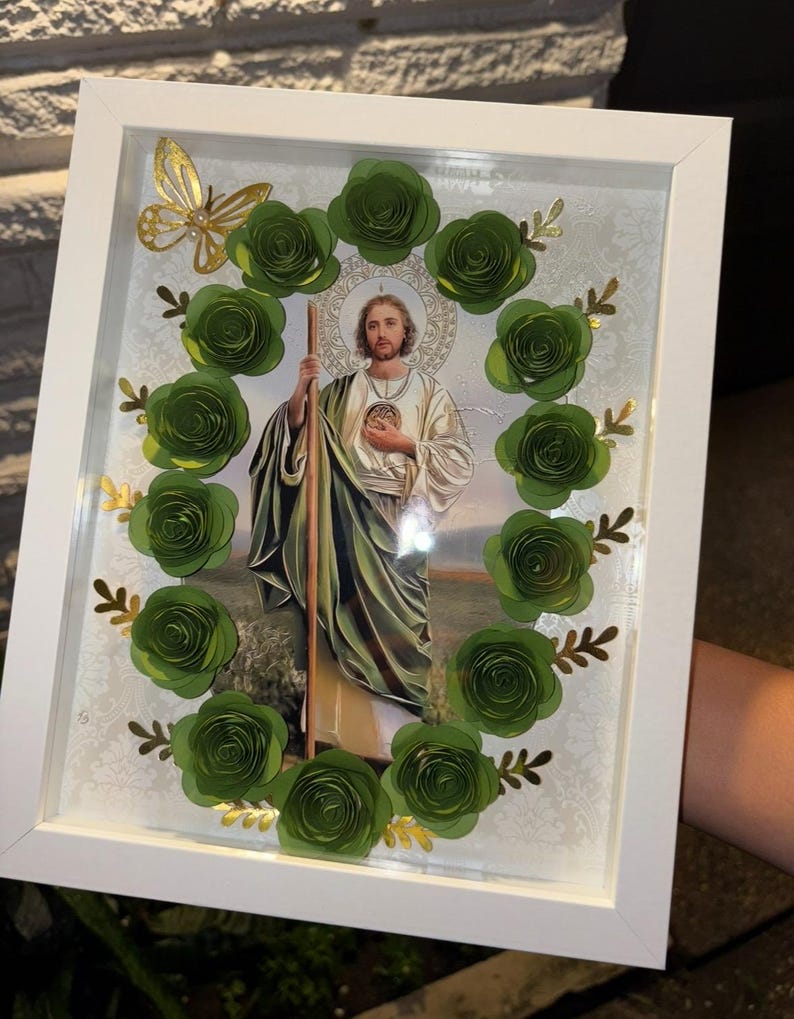 San Judas Shadow Box - Etsy