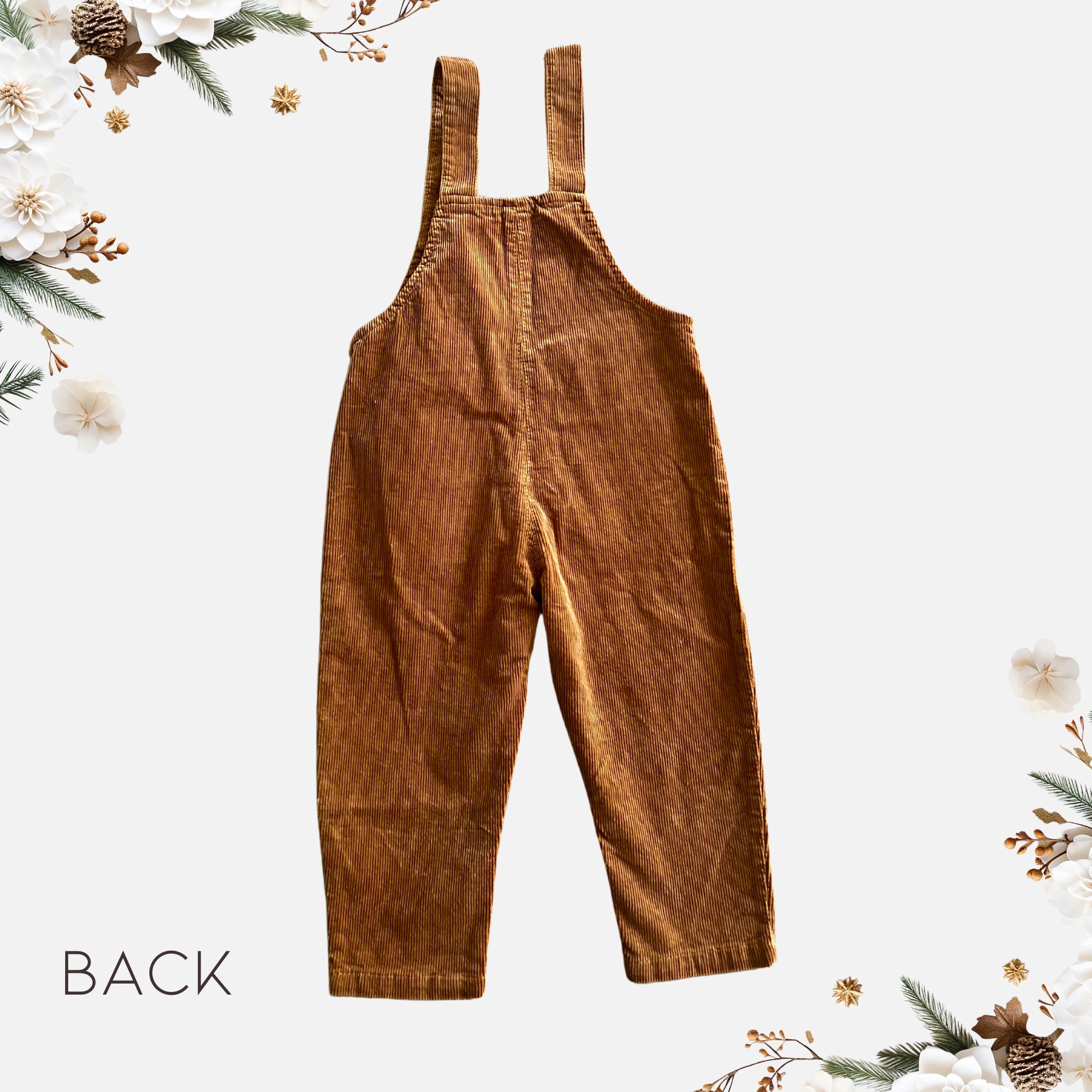Kids Corduroy Adjustable Overalls – Perfect for Easter, Fall, Holidays ...
