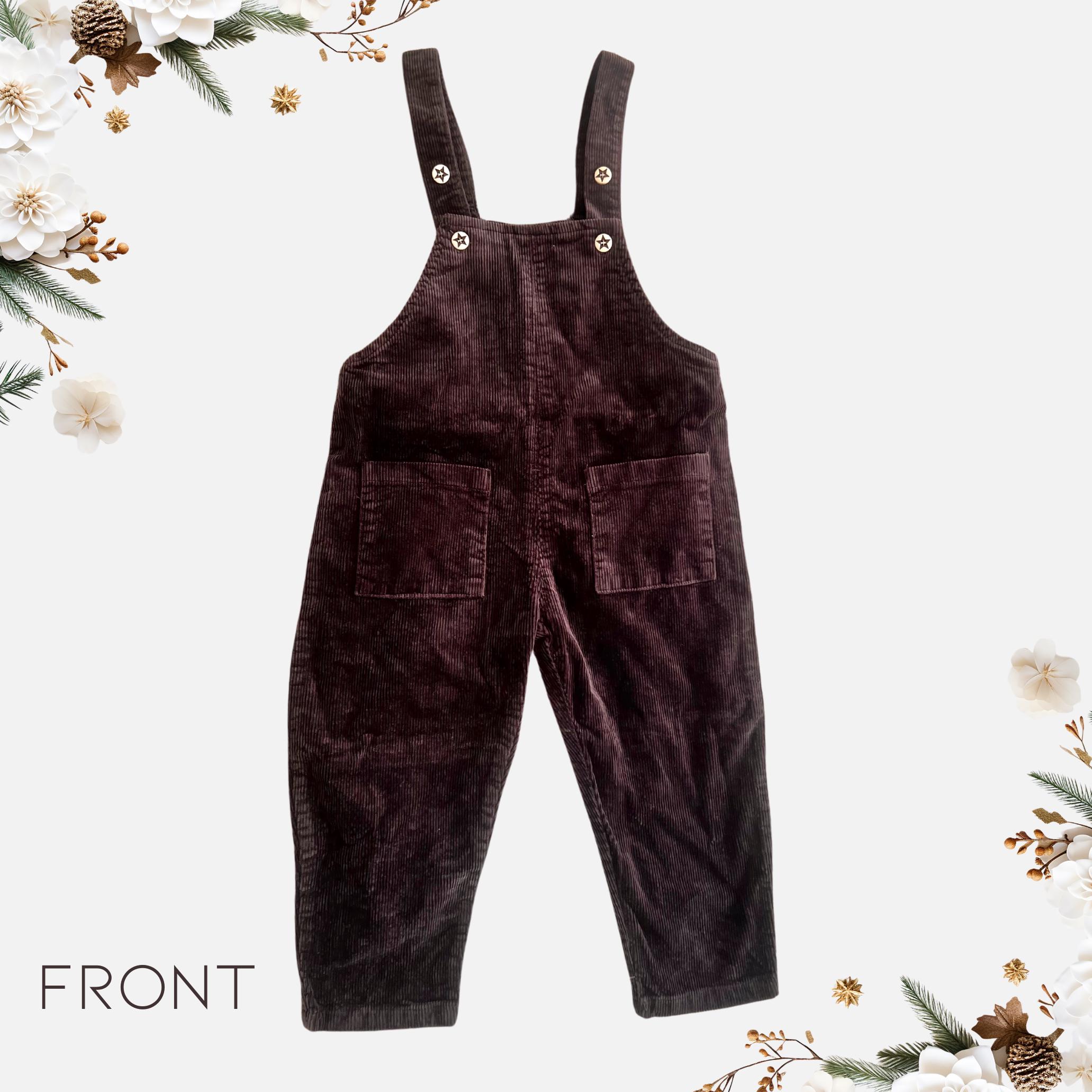 Kids Corduroy Adjustable Overalls – Perfect for Easter, Fall, Holidays ...