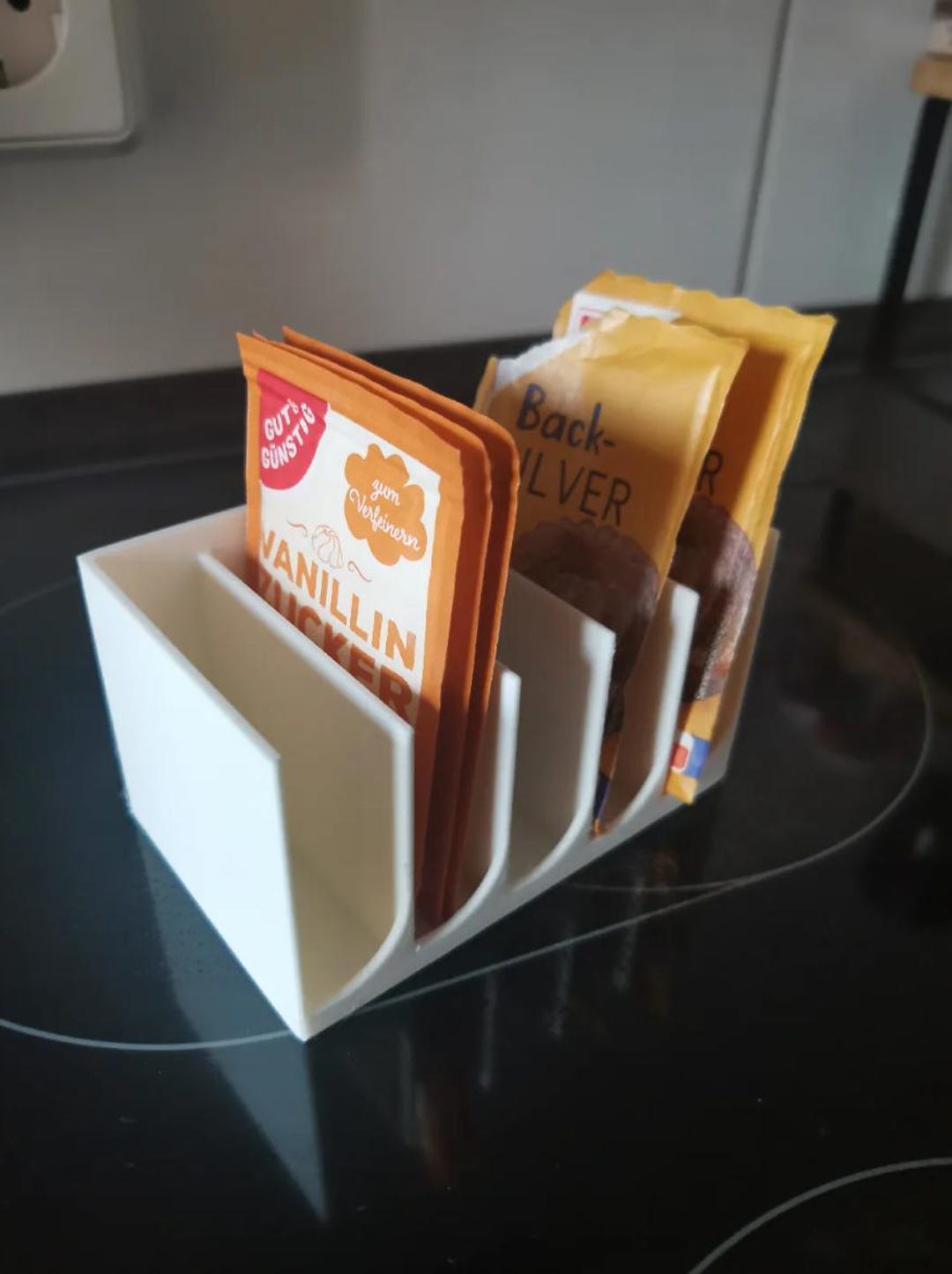 Kitchen Packet Organizer, 3D Printed Spice Packet Holder, Vertical ...