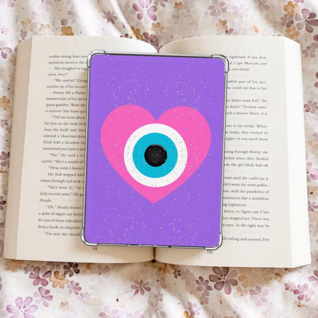 Evil Eye Kindle Insert, Printable Kindle Cover, Kindle Art, DIY Kindle ...