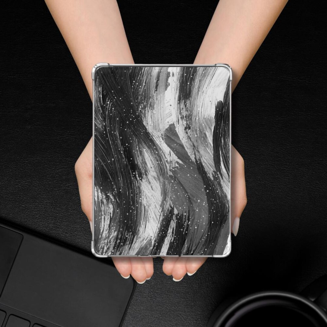 Black and White Kindle Insert, Aesthetic Printable Kindle Cover ...