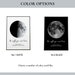 Custom Moon Phase Print, Personalized Anniversary Gift for Her, Night ...