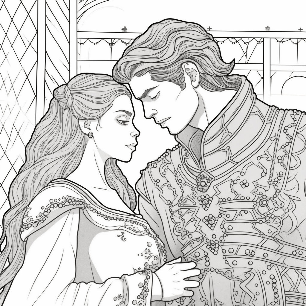 Coloring Pages Kings Queens Princes and Princesses Coloring Book Pages ...