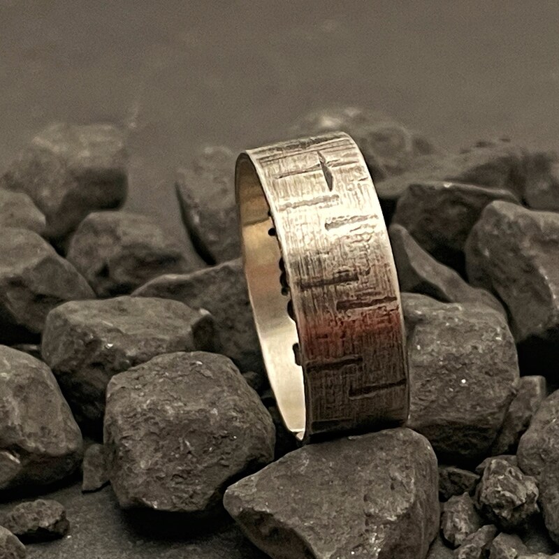 Hand Engraved Ring - Etsy