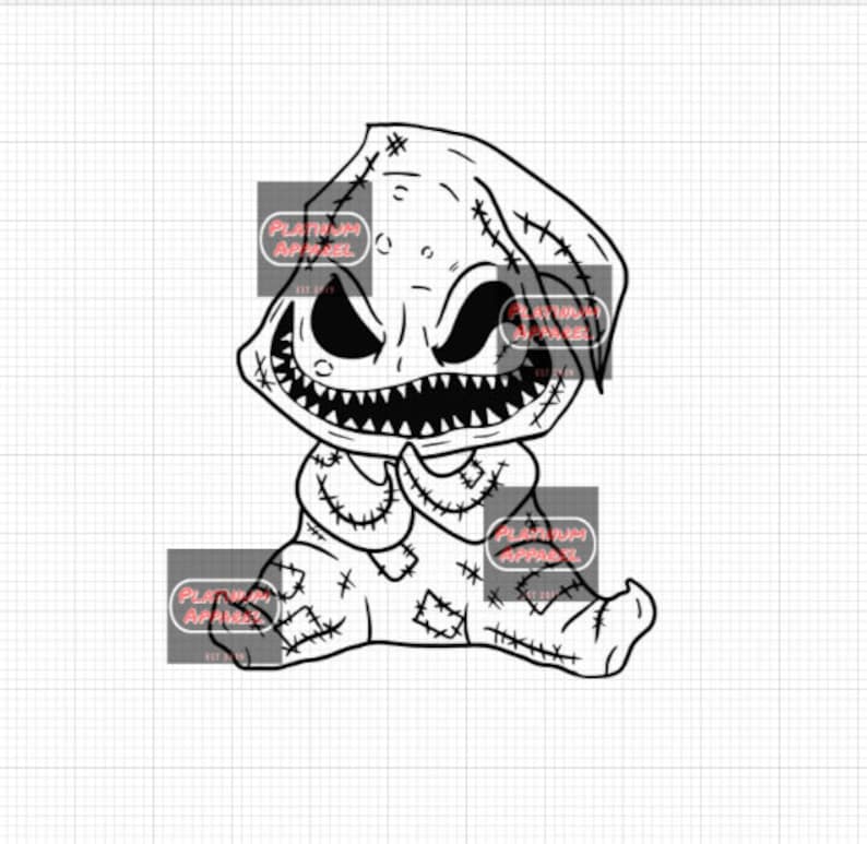 Oogie Boogie OUTLINE PNG, Halloween, the Nightmare Before Christmas ...
