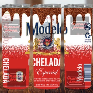 Modelo Chelada Tumbler Wrap, Tajin Drip (digital Download) - Etsy