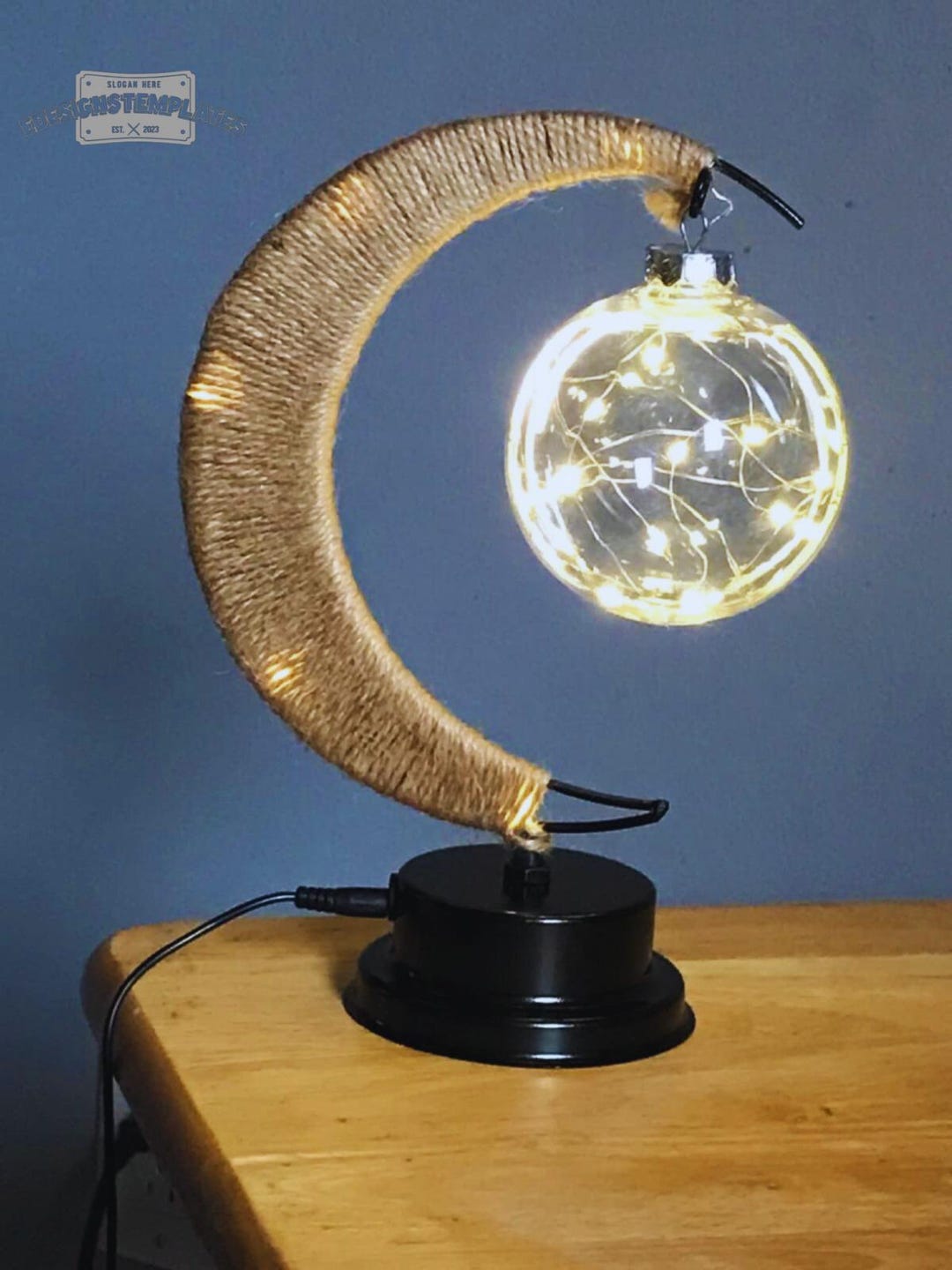 Enchanted Lunar Lamp magic Moon Shape Lamp,led Crescent Light,ramadan ...