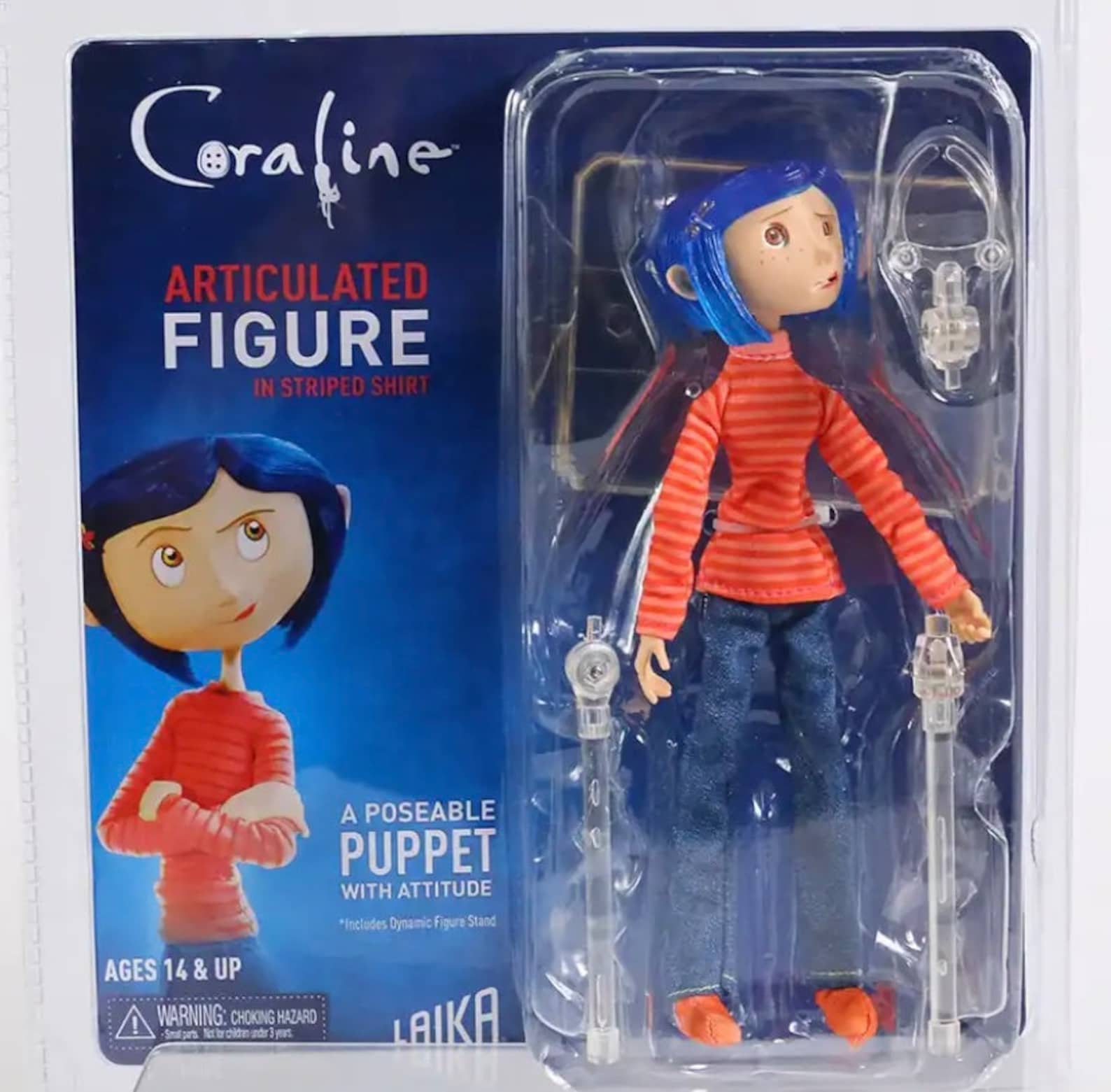 Coraline Doll Inspired Action Figure Toy, Articulated Figure ...
