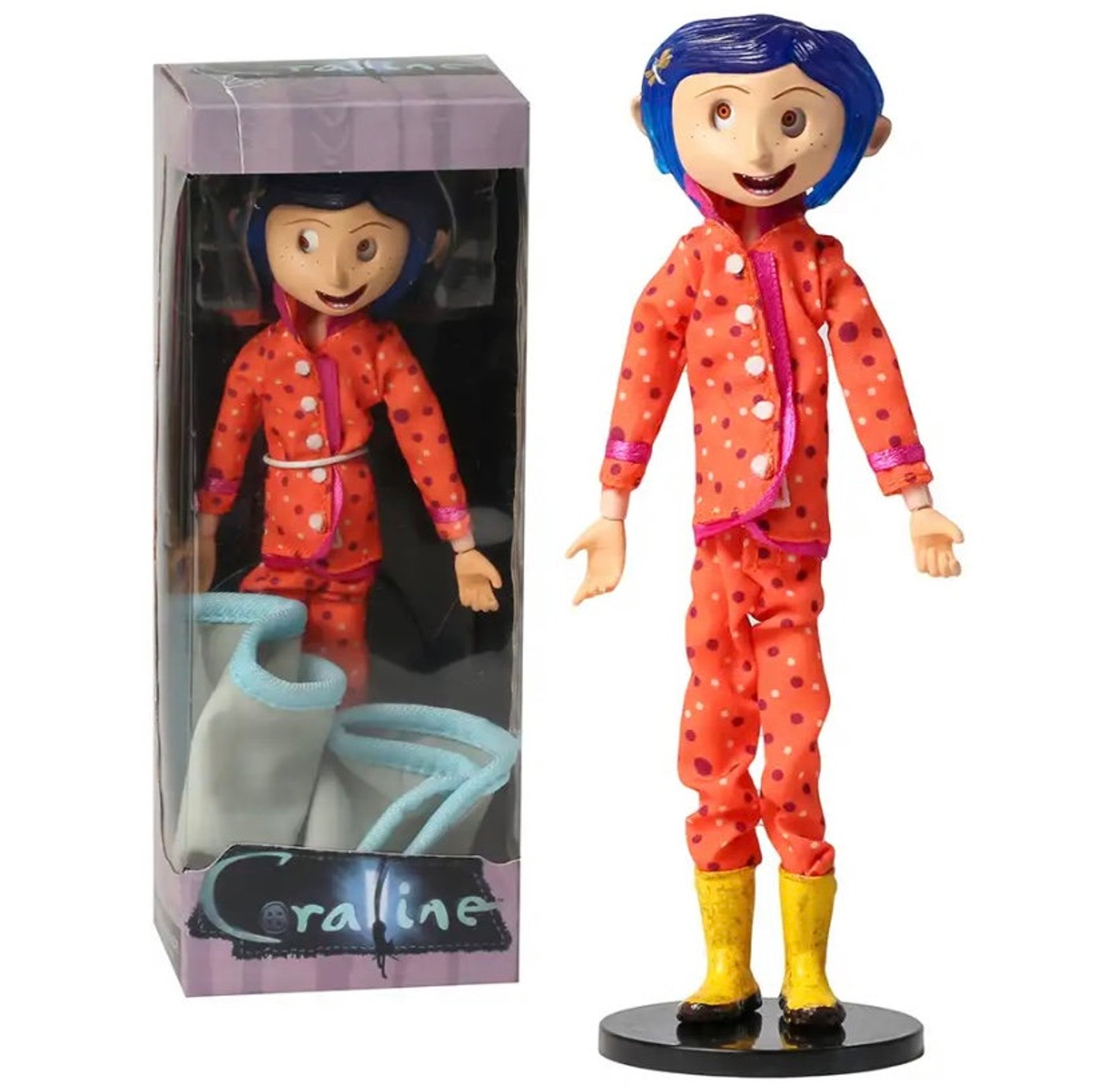 Coraline Doll Inspired Action Figure Toy, Articulated Figure ...