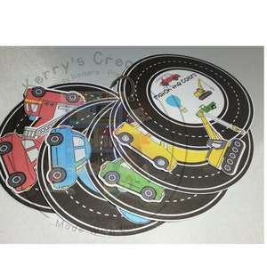 Colour Sorting Mini Book, Transport Velcro Game (printable Worksheets ...