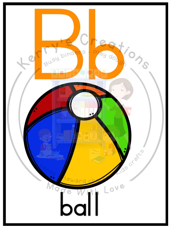 Alphabet Posters|alphabet Wall Cards | Classroom Alphabet Wall Posters ...