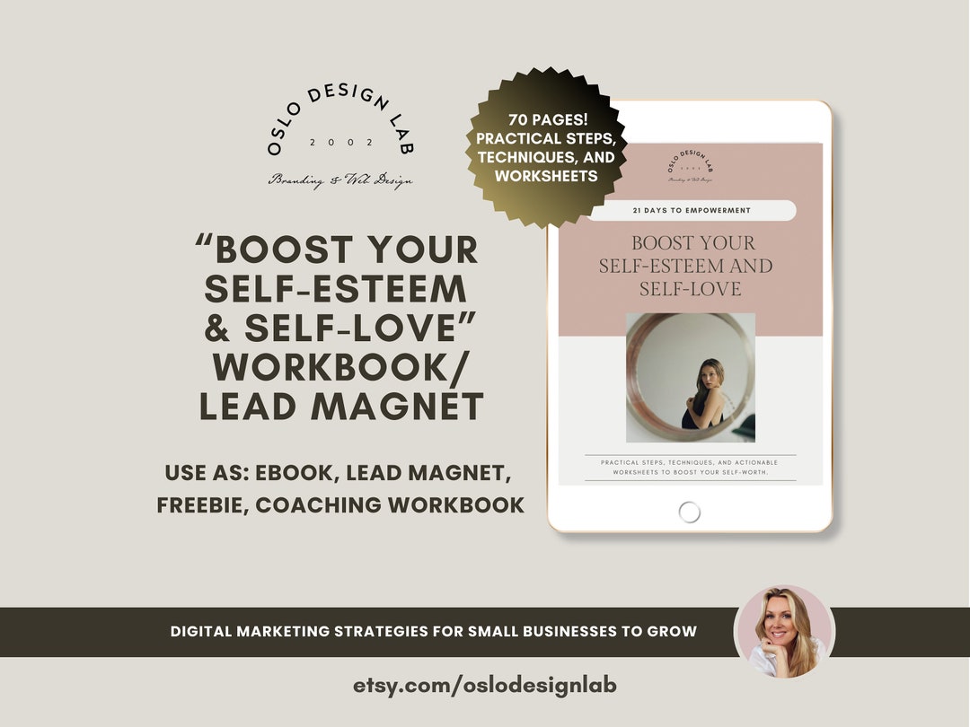 Self-esteem Workbook: 21-day Self-love Guide (ebook) - Etsy