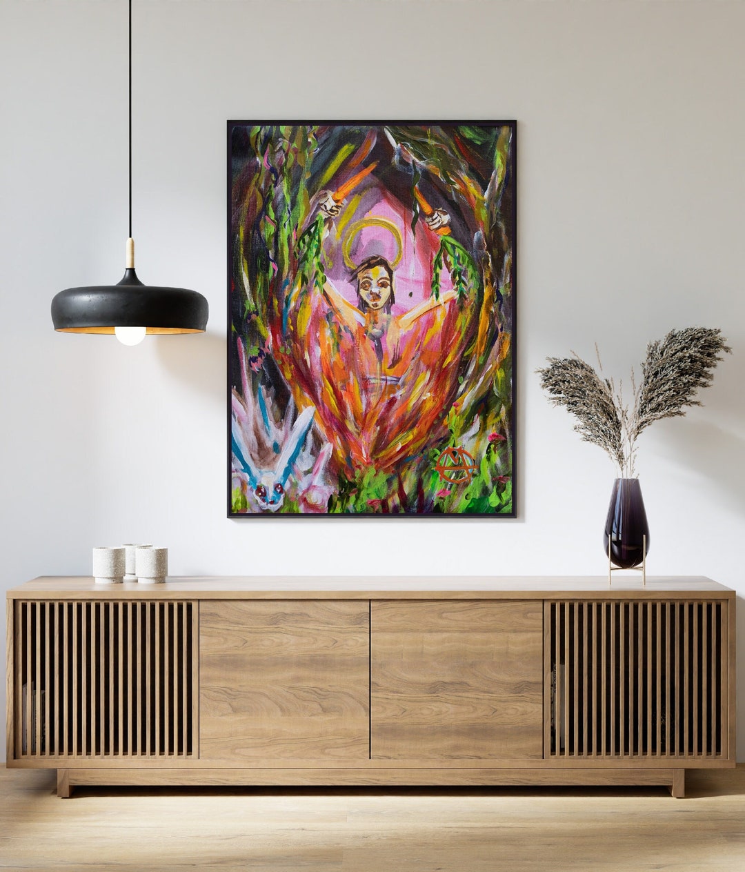 Unique Visionary Artwork | Spiritual Statement Paintings for Meditation ...