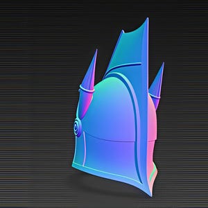 3D Printable Fantasy Knight Helmet: Gothic Medieval Armor STL File ...