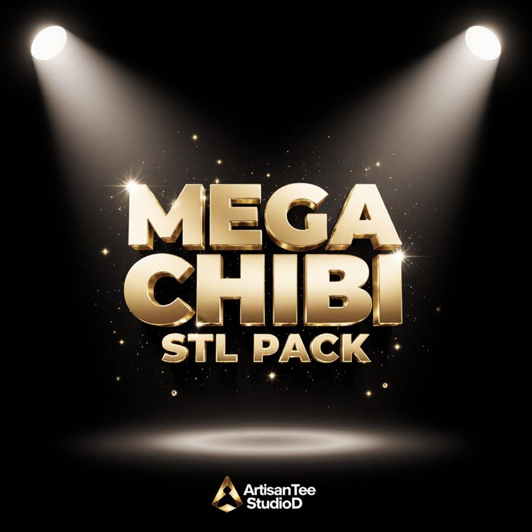 80 Chibi STL Mega Bundle: Anime Style 3D Models (digital Download ...