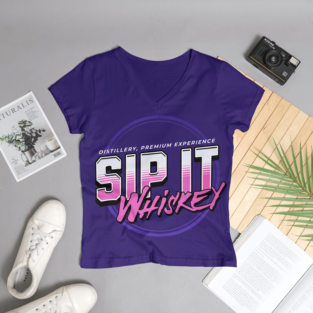 Sip It Whiskey T-shirt Design – Screen Print PNG (digital Download) - Etsy