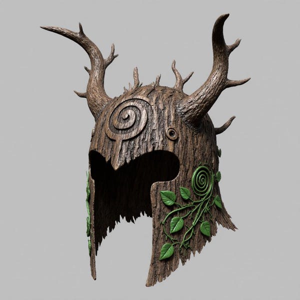 Tree Bark Mask - Etsy