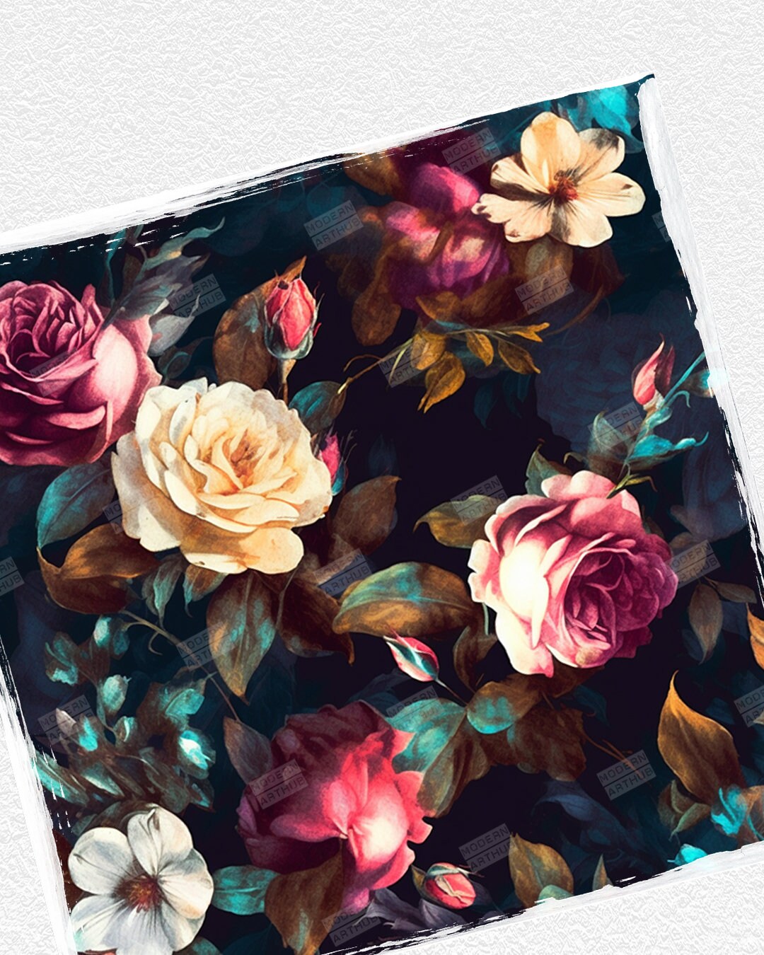 20 Vintage Roses Digital Paper Seamless Digital Set Digital - Etsy