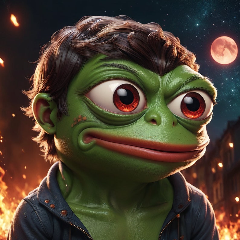 Upload Ready Discord Twitch Emote Hyperrealistic Pepe Emote - Etsy
