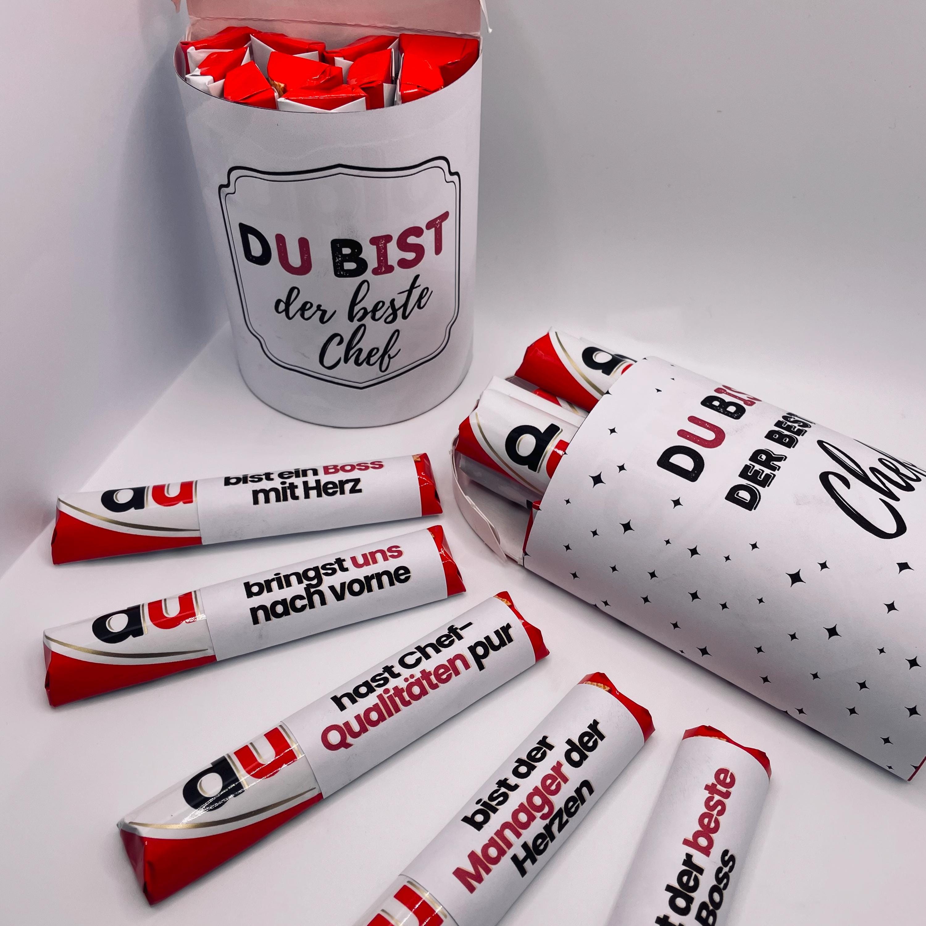 27 Duplo Banderolen Chef einzigartige Geschenkidee für Geschenk ...