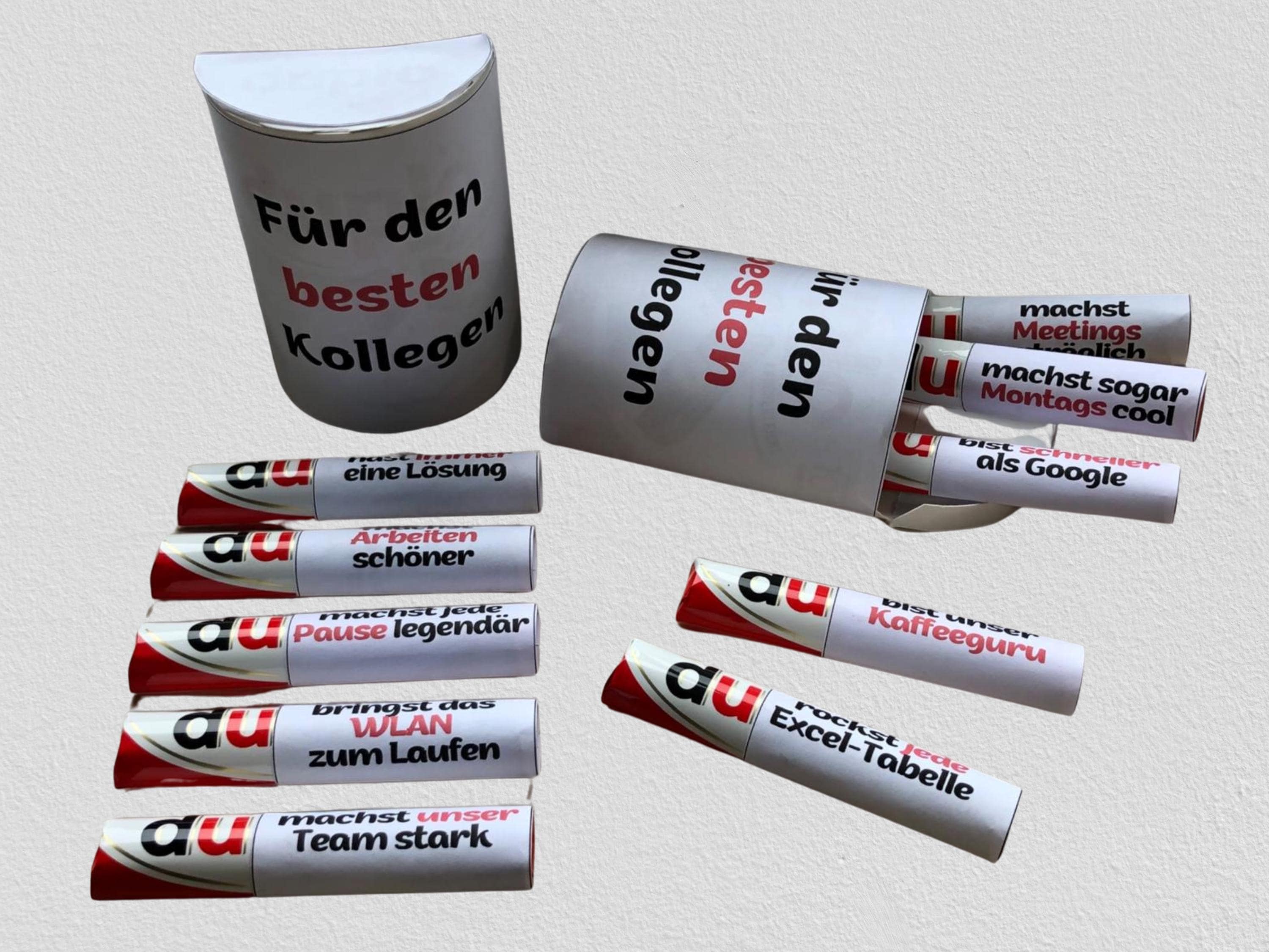 Duplo Banderole Kollegen Einzigartige Geschenkidee für Kollegen 32 ...