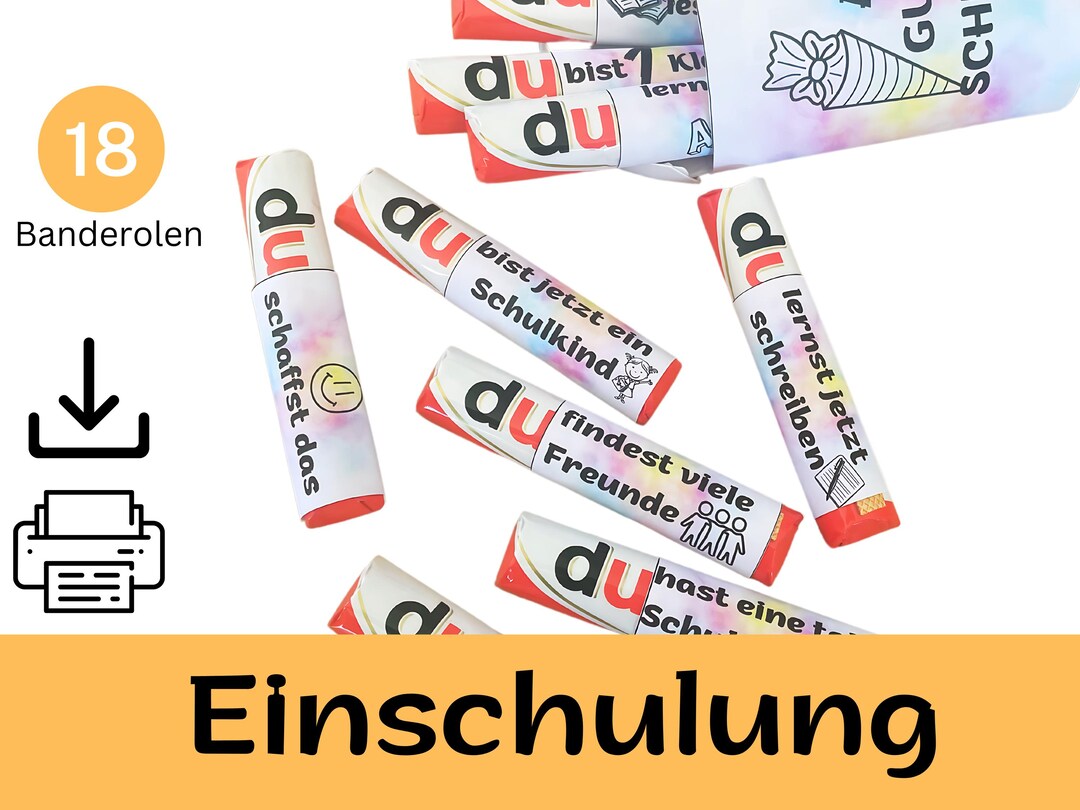 Duplo Banderoles Back to School First Day at School Schoolchild Instant Download Printable ...