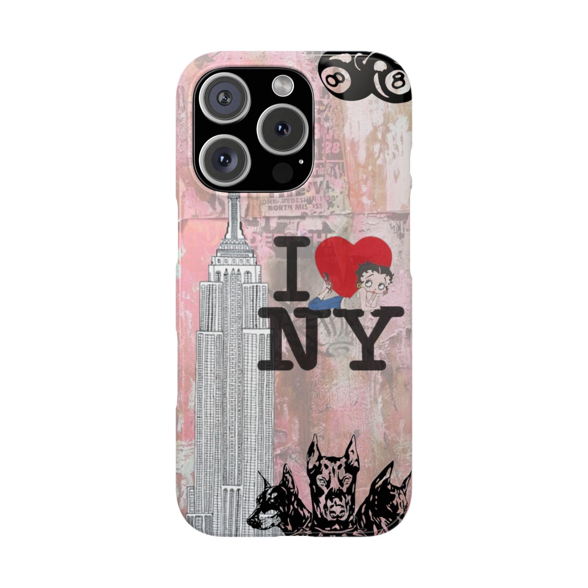 Retro New York City Phone Case, Vintage Phone Cases Collage Phone Cases ...