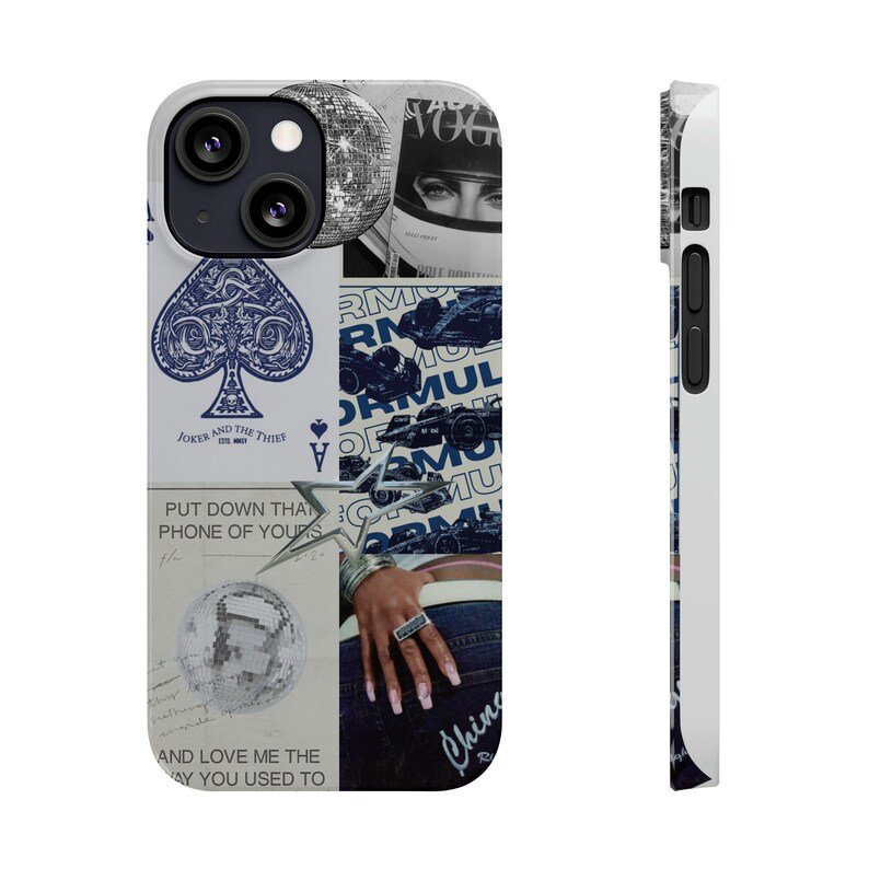 Collage Phone Cases, Aesthetic iPhone Case, Retro iPhone Case for ...