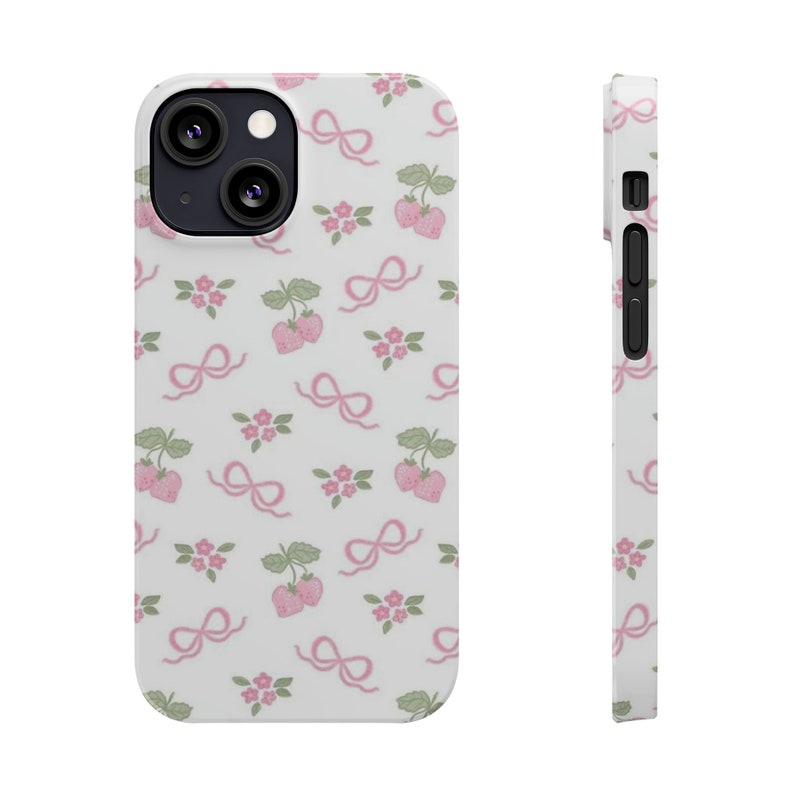 Coquette Phone Case, Bow Phone Cases Aesthetic Phone Cases for iPhone ...