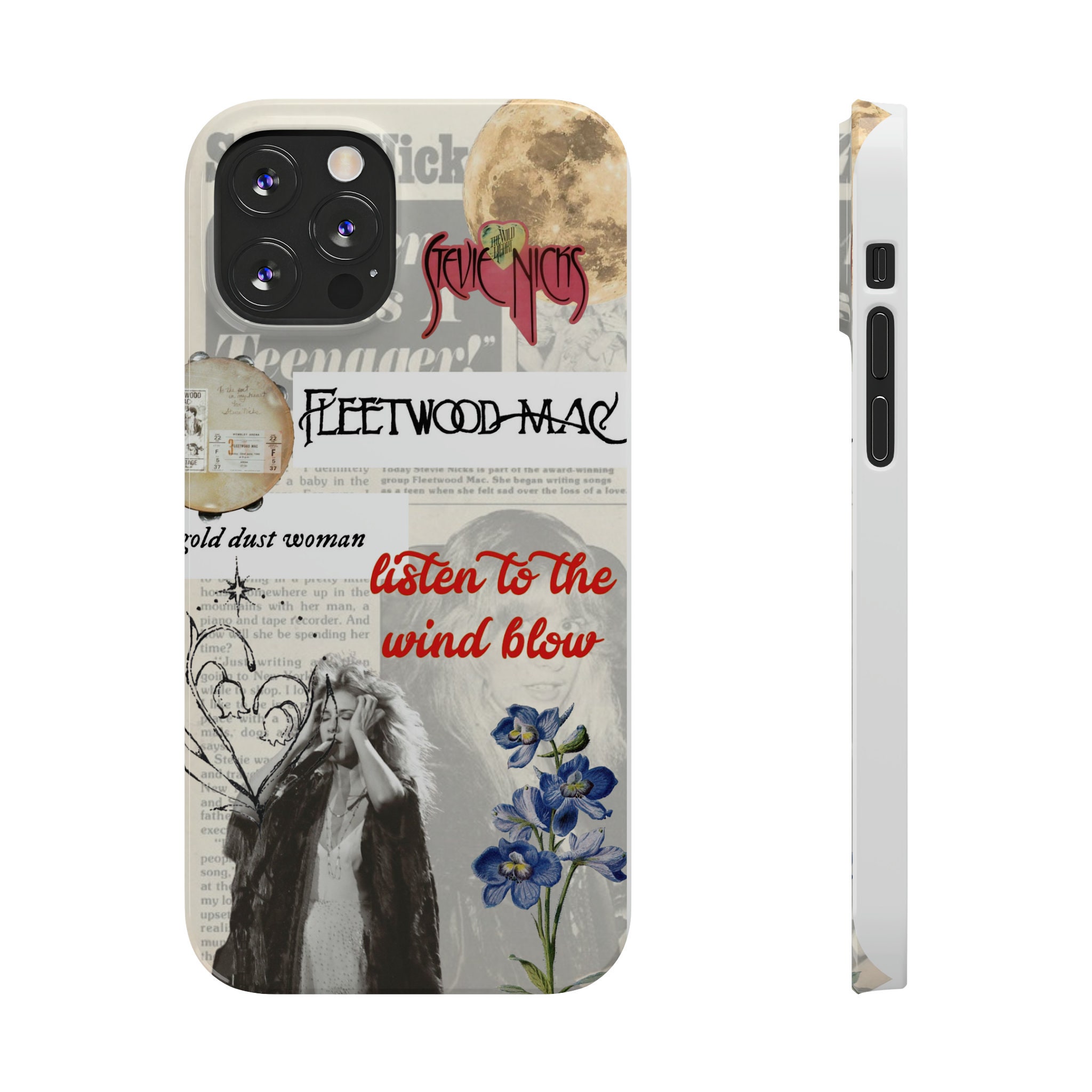 Retro Fleetwood Mac Inspired Phone Case, Retro Phone Case Collage Phone ...