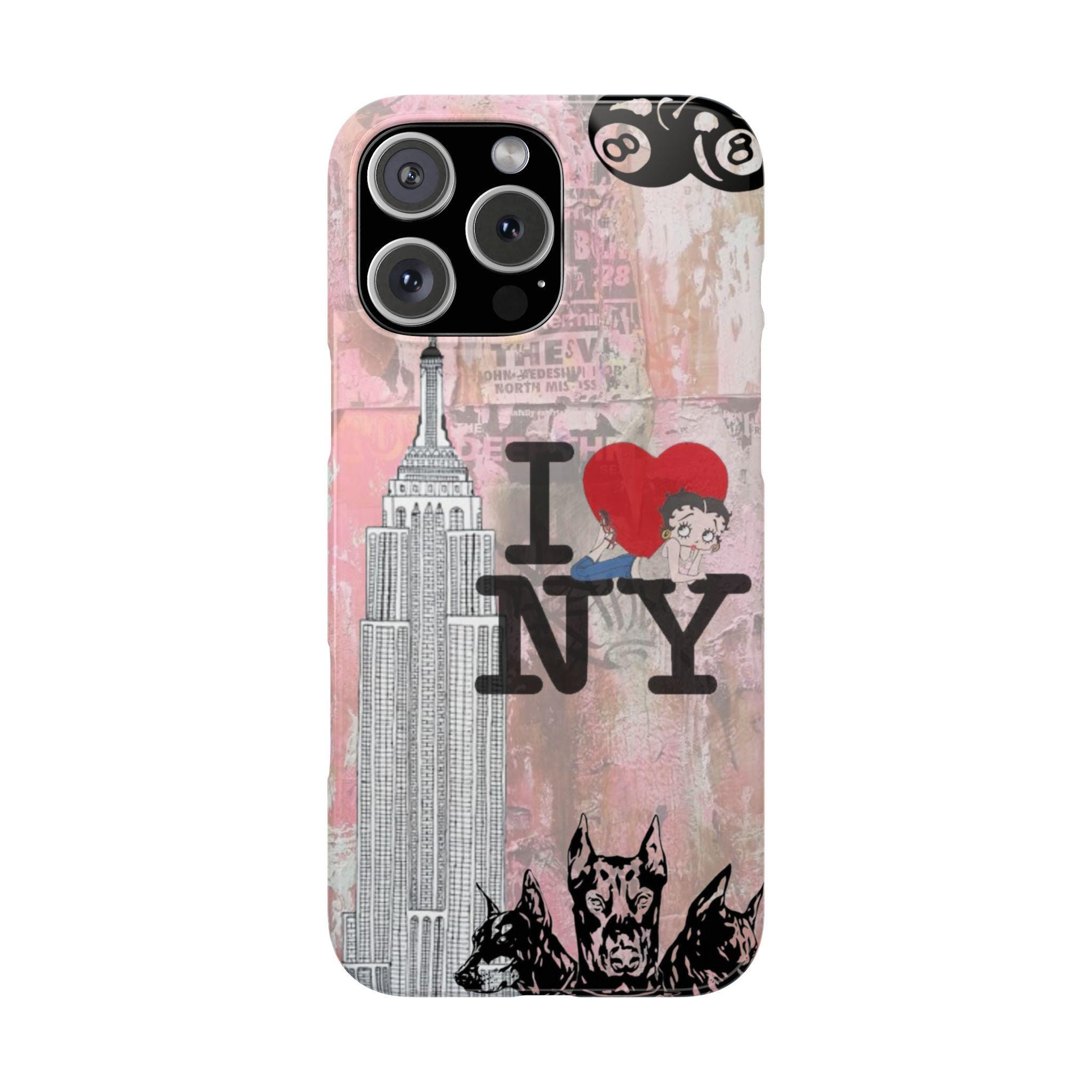 Retro New York City Phone Case, Vintage Phone Cases Collage Phone Cases ...