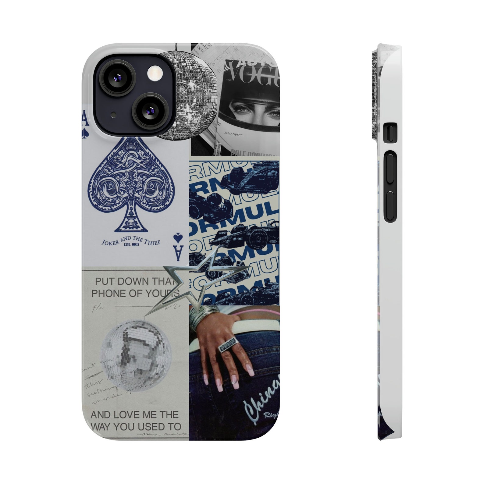 Collage Phone Cases, Aesthetic iPhone Case, Retro iPhone Case for ...