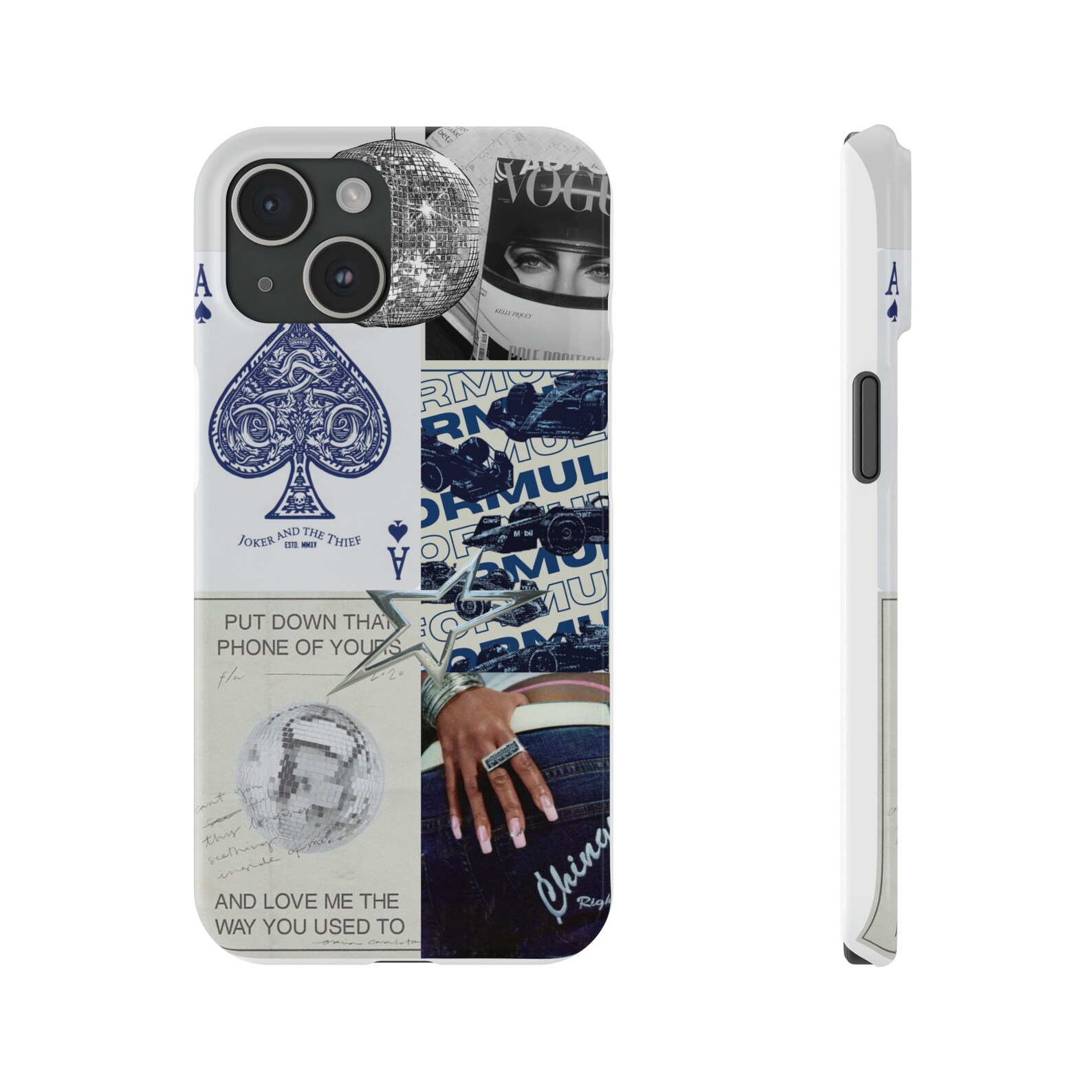 Collage Phone Cases, Aesthetic iPhone Case, Retro iPhone Case for ...