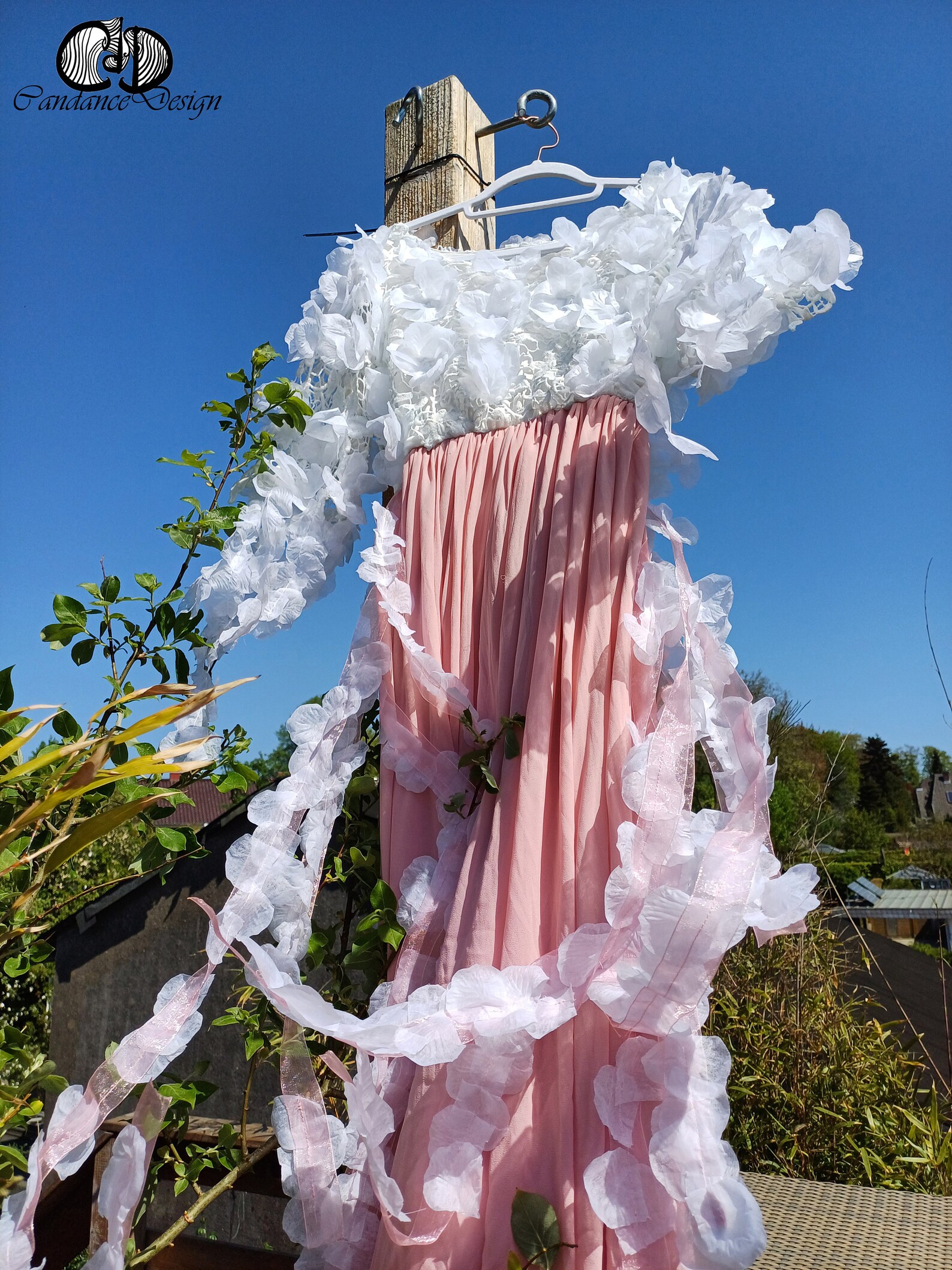Shooting Dress With Flowers, Romantic Maternity Dress, Festival Outfit ...