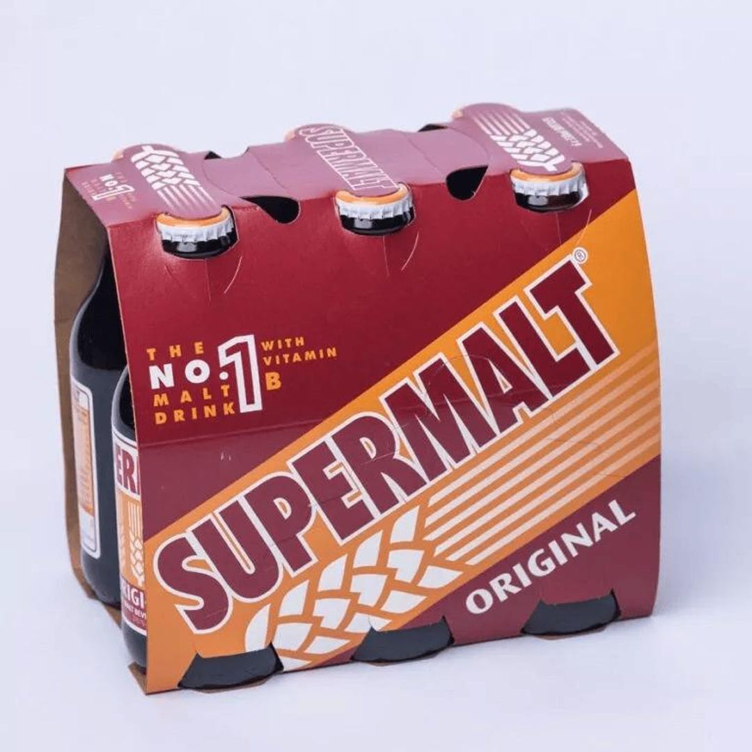 Supermalt Original Bottle 330ml pack of 6 - Etsy