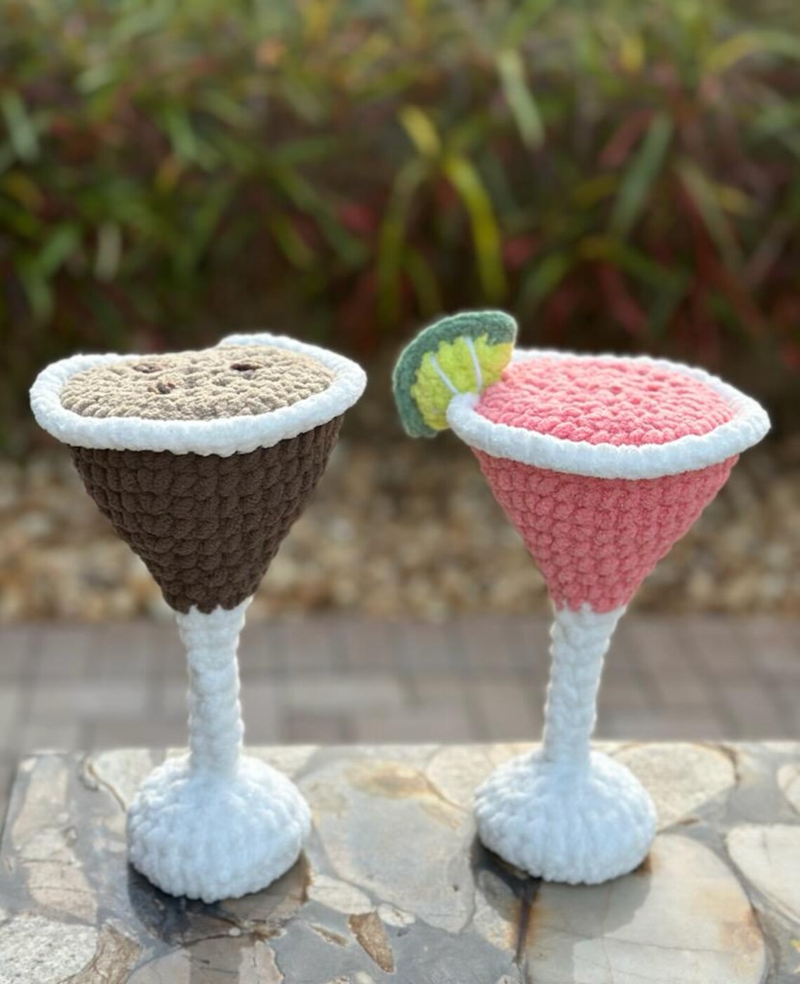 Crochet Margarita and Martini Pattern *NOT a Finished Product ...