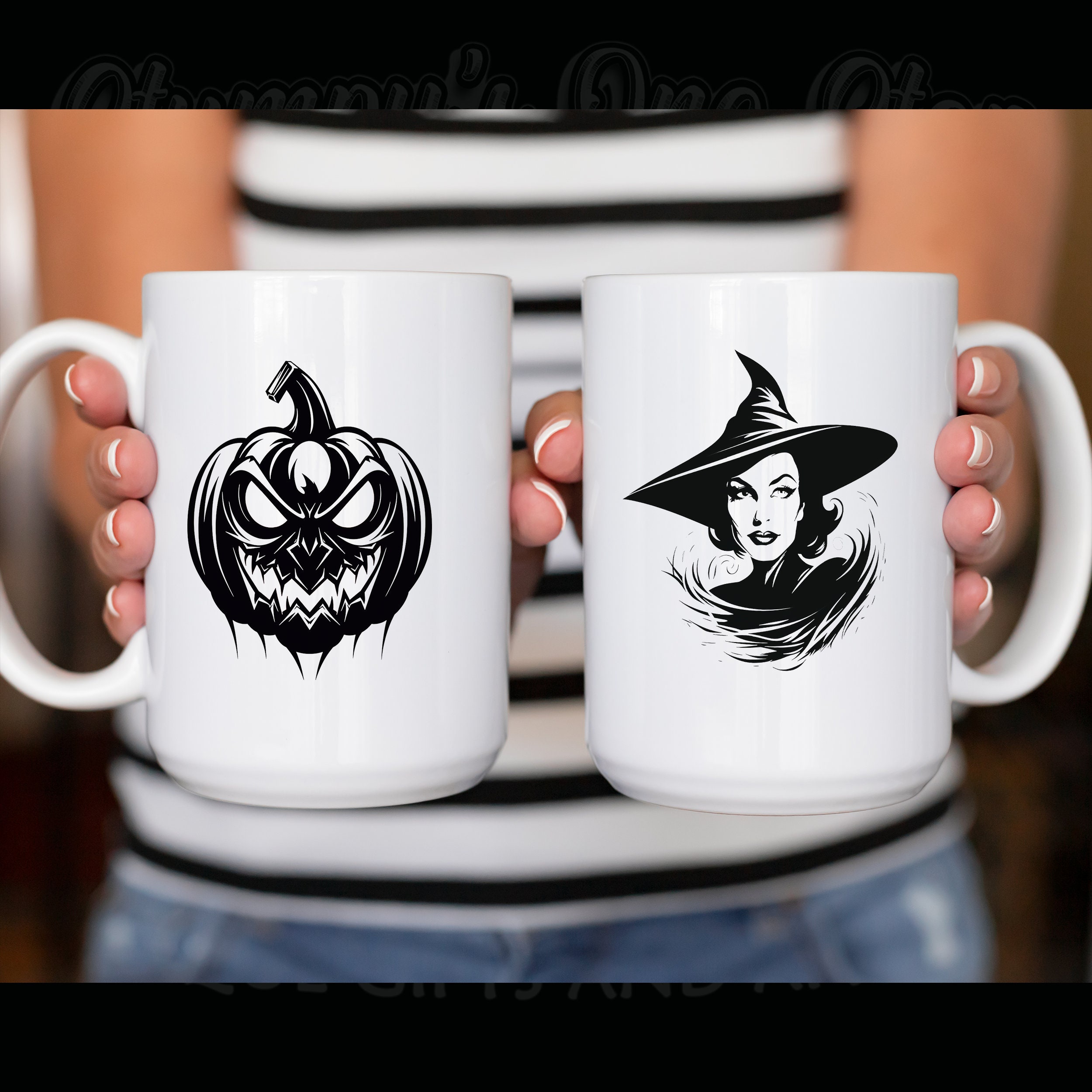 Halloween Designs SVG Bundle 2, SVG Cut Files for Cricut, Silhouette ...