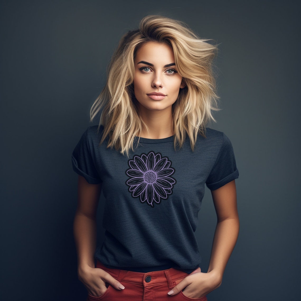 50 Daisy Flower Designs Bundle, Daisy PNG Files, Daisy Svgs, Instant ...