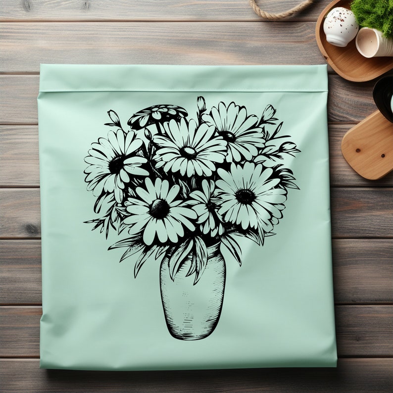 50 Daisy Flower Designs Bundle, Daisy PNG Files, Daisy Svgs, Instant ...