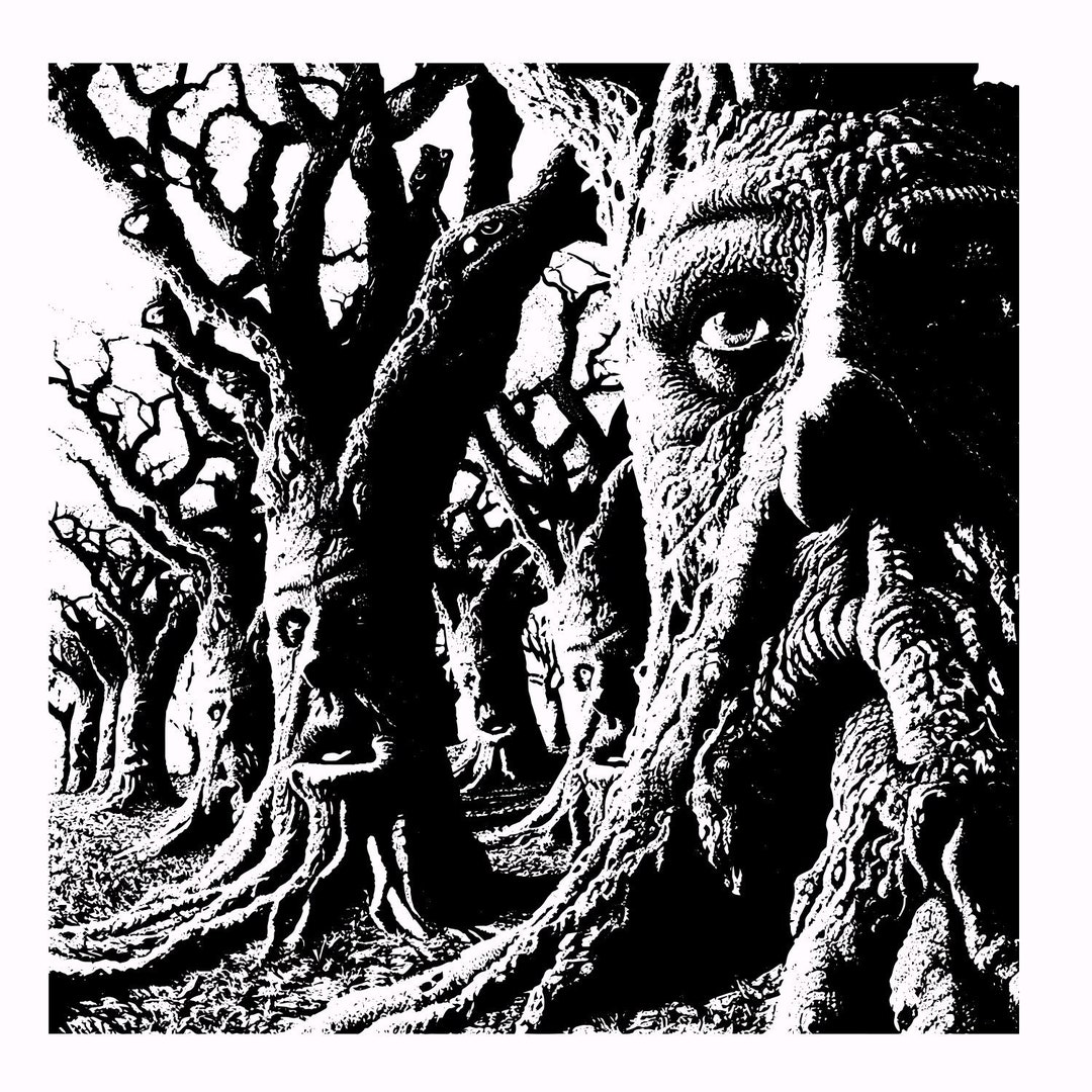 Tree People Graphic, Arboreal Beings, Tree Lover Art, Instant Download ...