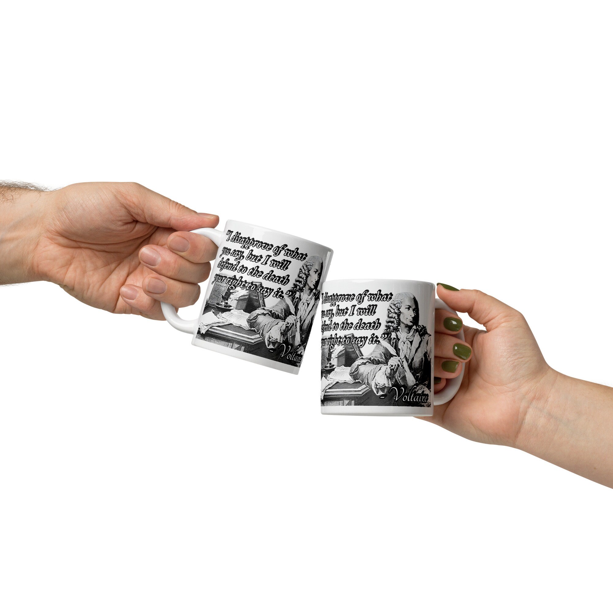 Voltaire i Disapprove of What You Say but I Will - Etsy