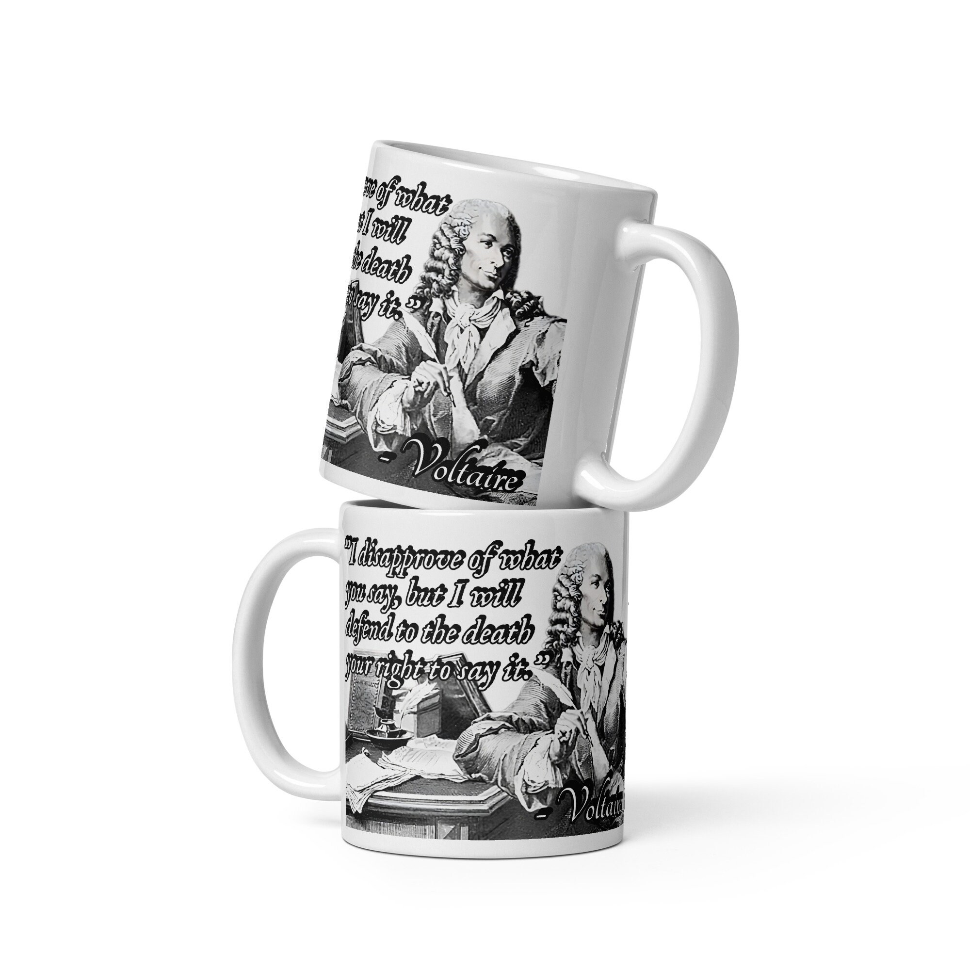 Voltaire i Disapprove of What You Say but I Will - Etsy
